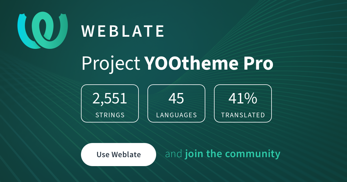 YOOtheme Pro @ YOOtheme